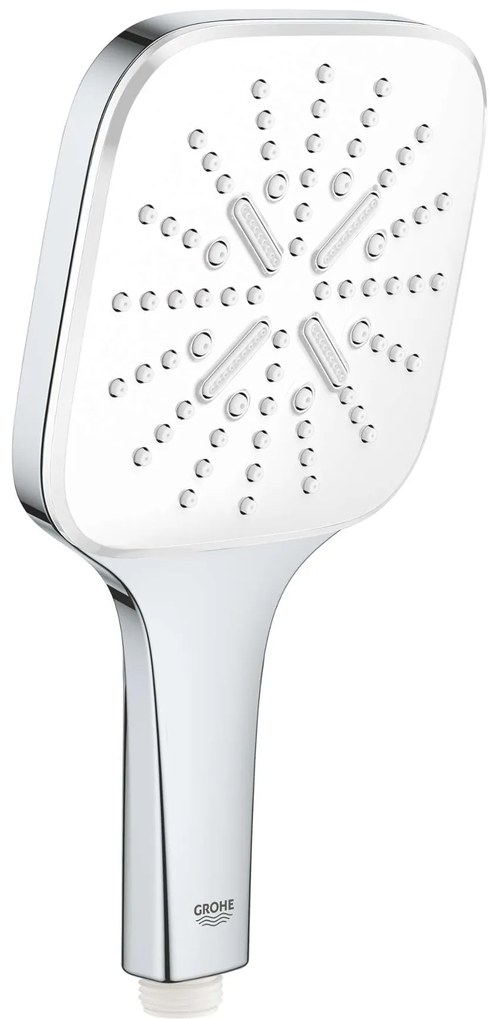 Grohe Rainshower SmartActive Cube - Sprchová hlavice 130 9,5 l/min, 3 proudy, měsíční bílá 26582LS0