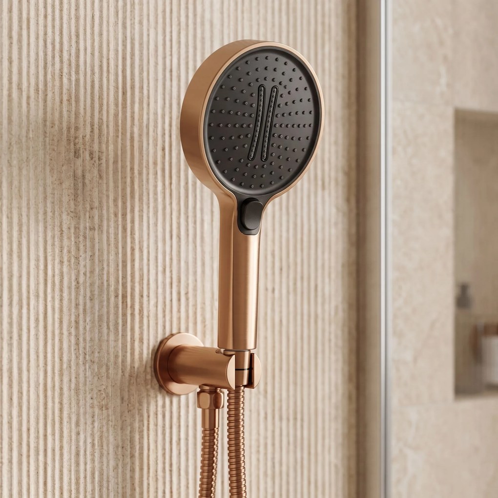 Rea, Sprchová hlavice REA JS-033 Brush Copper, REA-03908