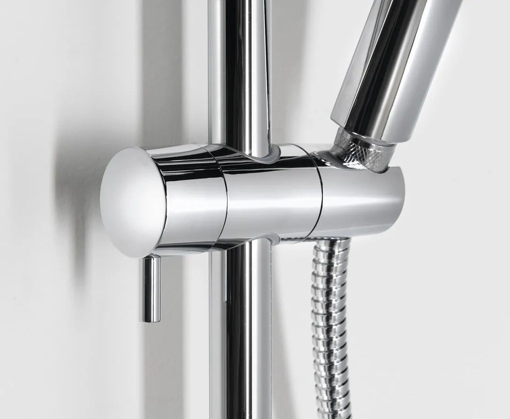Aqualine Aqualine, FARRAO sprchový sloup s baterií a napouštěním, chrom, SL450