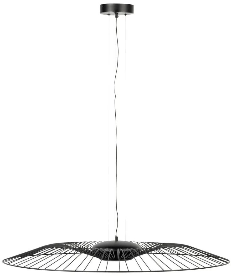 Černé LED stmívatelné závěsné svítidlo ø 90 cm Spider – Zuiver
