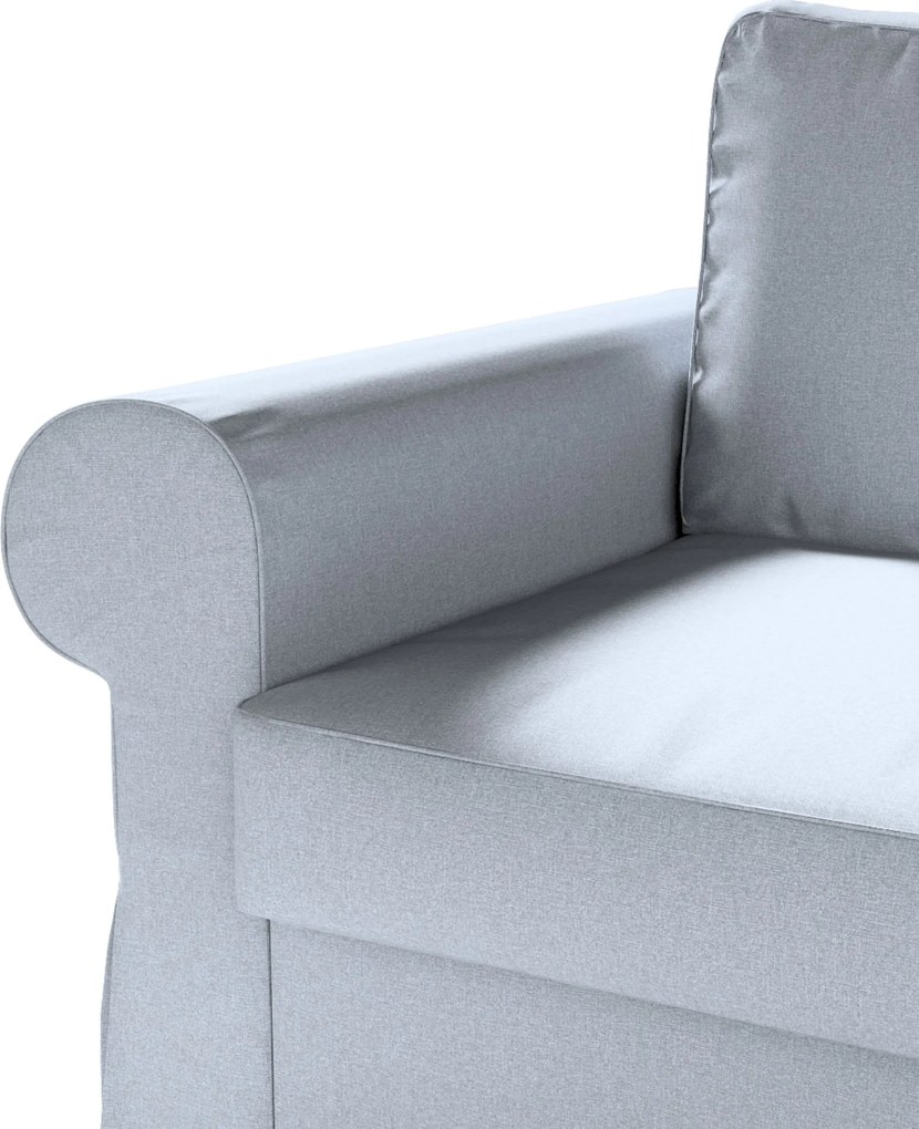 Potah na pohovku IKEA Backabro 2-místná, rozkládací barva modrá látka pletený vzor