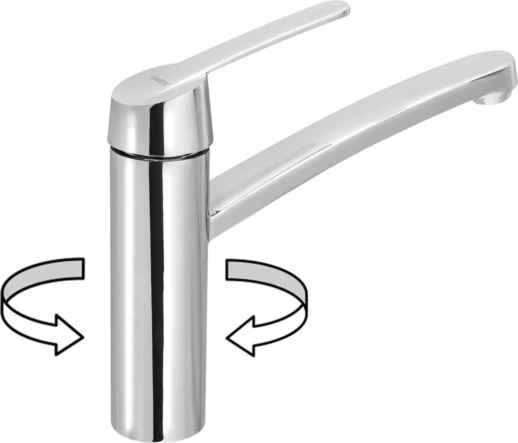 Sapho - Dřezová baterie Lison, chrom MJ125