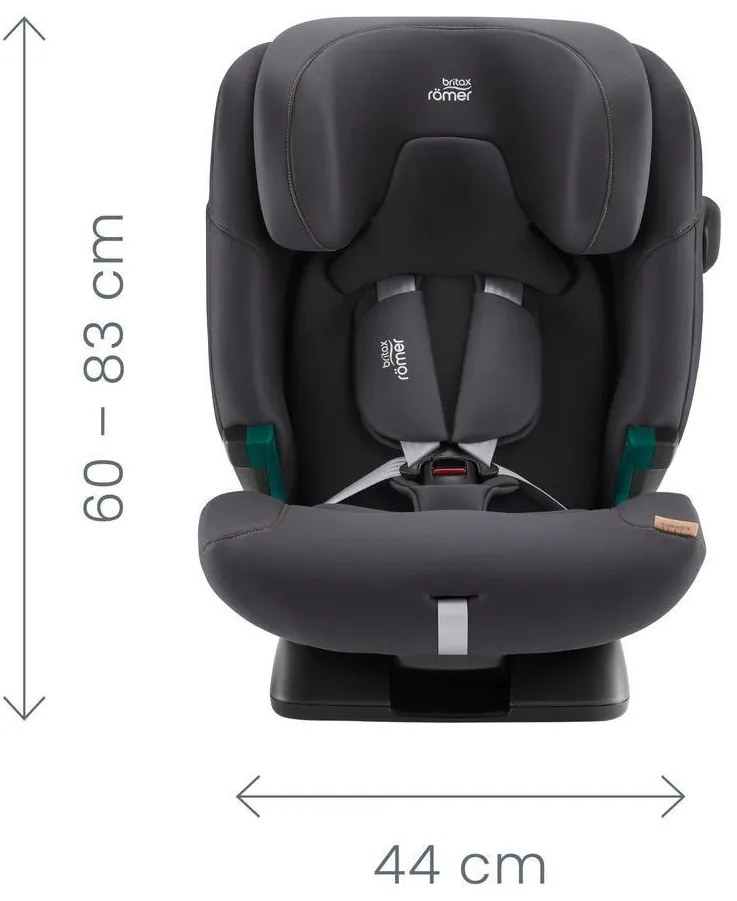 BRITAX Autosedačka Advansafix Pro Classic Deep Black