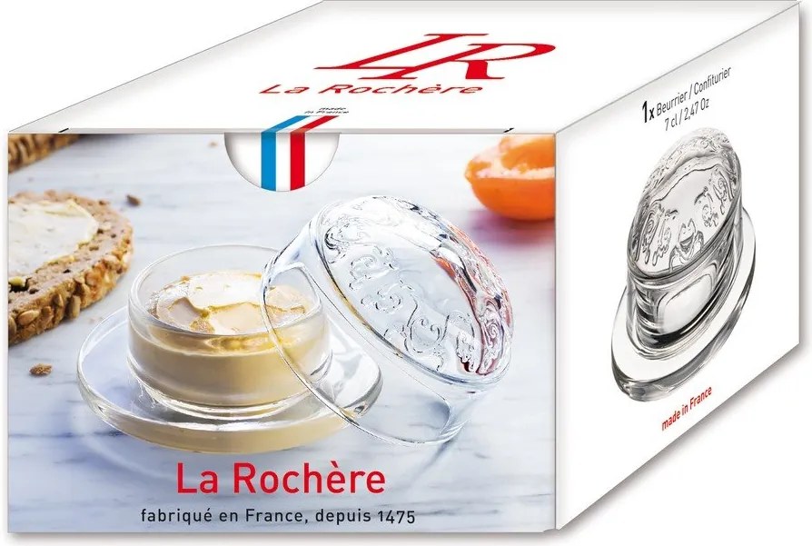 Skleněná máslenka Versailles – La Rochére