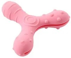 KRUUSE Hračka pes BUSTER Flex Star, růžová 13cm