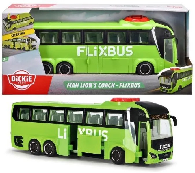 Dickie autobus man flixbus 26,5 cm