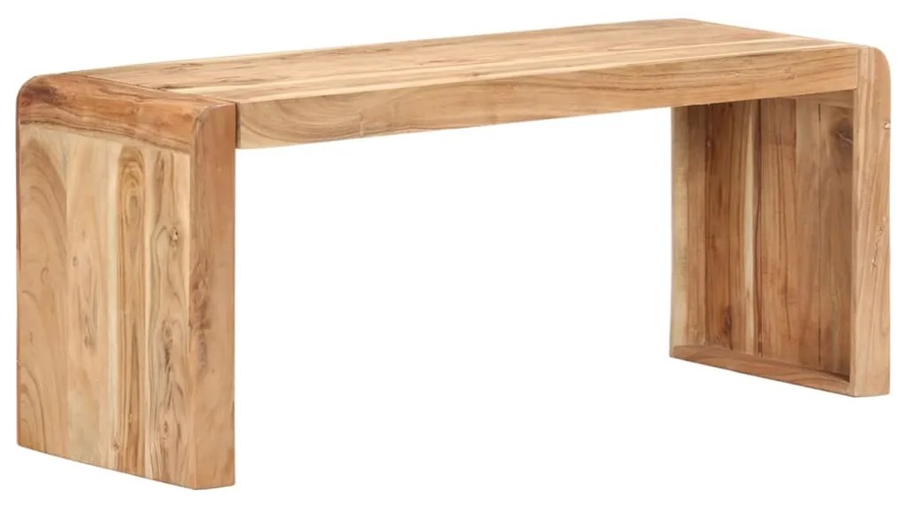 Lavice 110 x 38 x 46 cm masivní akáciové dřevo 323584