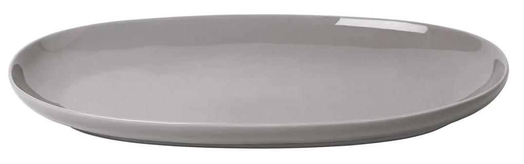Blomus Servírovací talíř 35 cm oválný RO Mourning dove