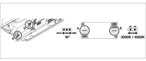 LED svítidlo LEDVANCE BULKHEAD COMPACT RECTANGULAR 5/7/9W bílá IP65 3000/4000K