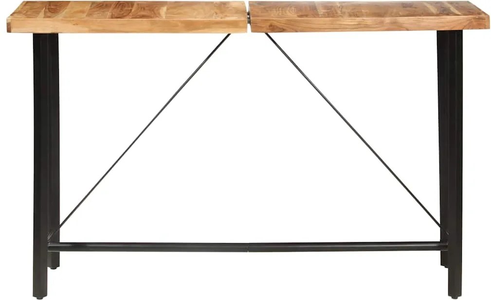 Barový stůl 180 x 70 x 107 cm masivní akáciové dřevo 286596