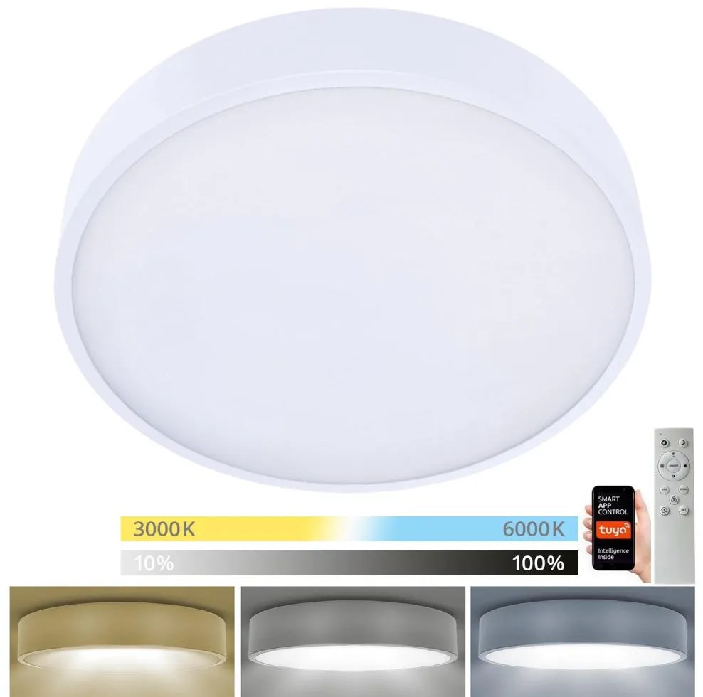 Brilagi | Brilagi-LED Stmívatelné svítidlo POOL SMART LED/48W/230V 40 cm Wi-Fi Tuya+DO bíl | BG0672