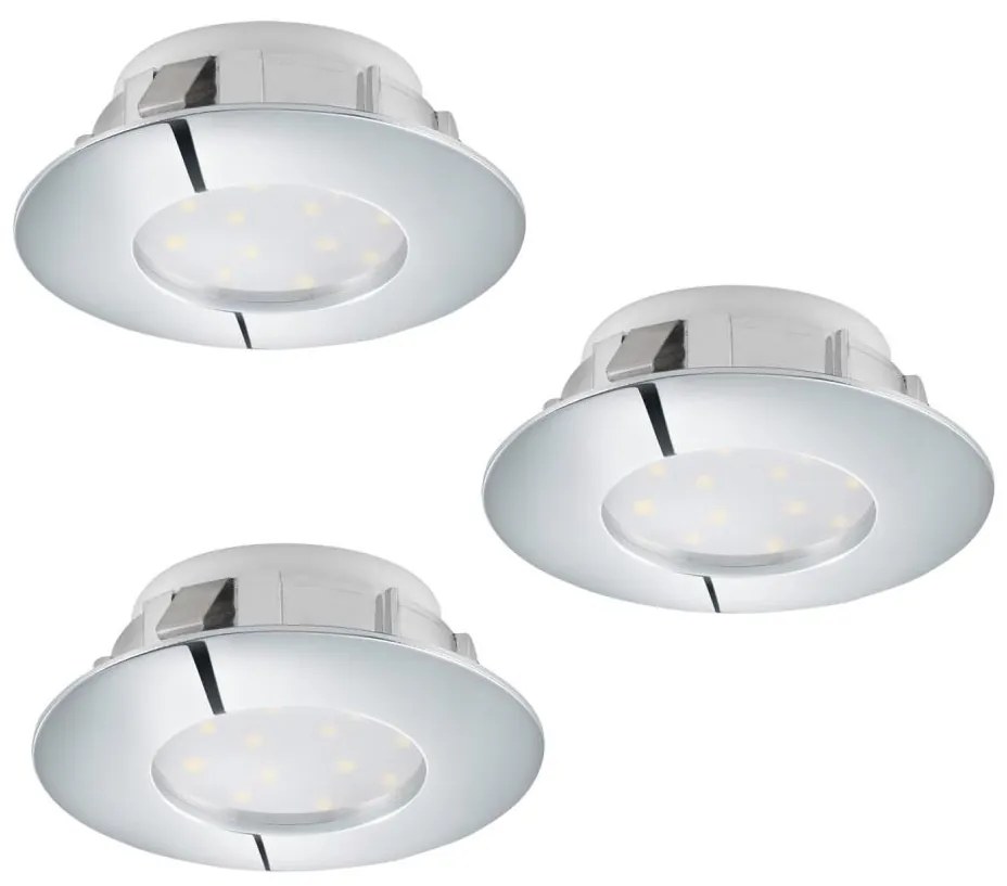 Eglo 95808 - SADA 3x LED podhledové svítidlo PINEDA 1xLED/6W/230V