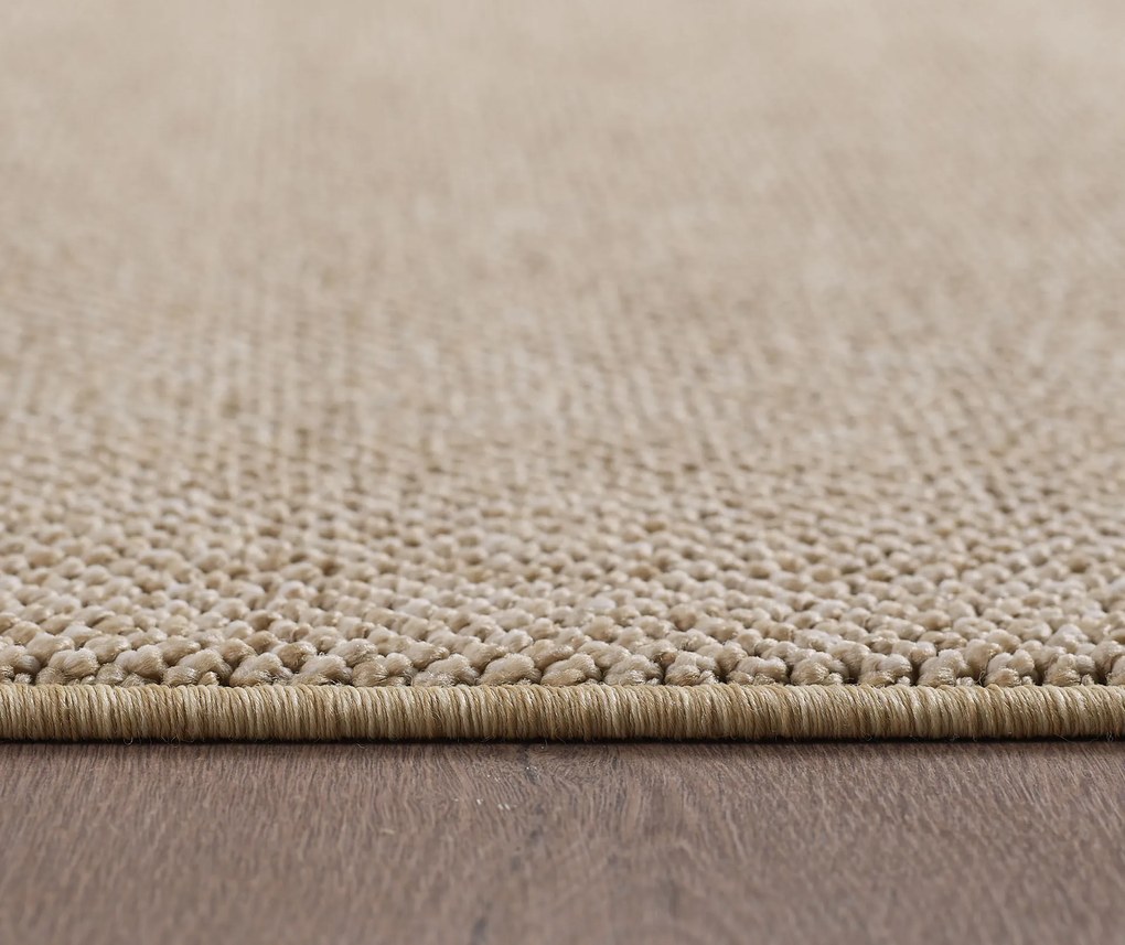 Kusový koberec Loom 4300 Beige kruh, 200x200 (priemer) kruh, béžová, obývacia izba, Ayyildiz