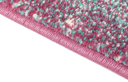 Koberce Breno Kusový koberec PLAY 15/RPR, Růžová, Vícebarevné, 120 x 170 cm
