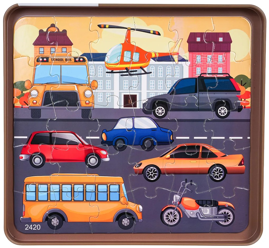 RKToys Magnetická sada puzzle Město