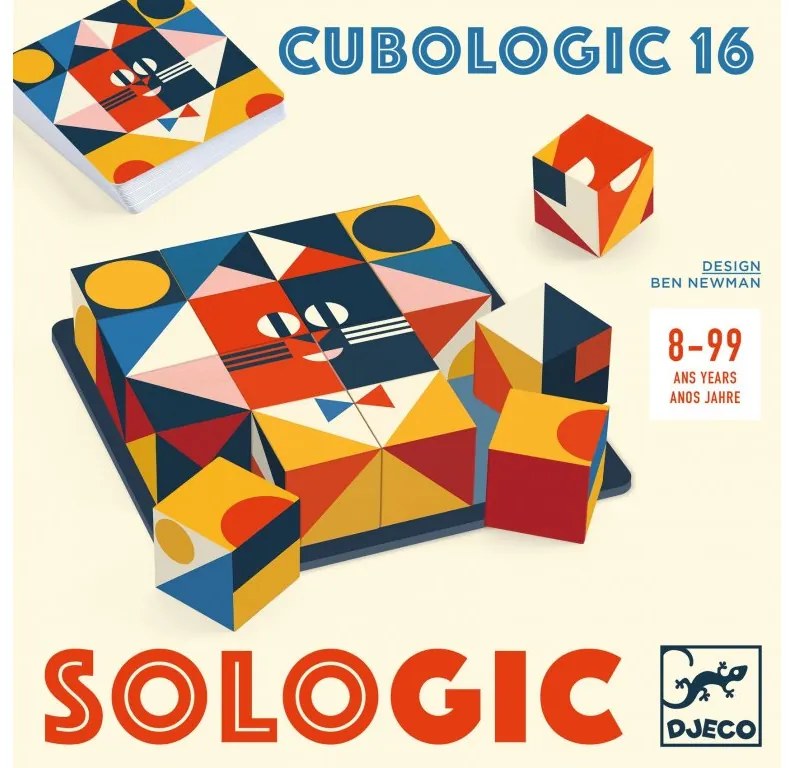 Djeco desková hra Sologic Cubologic 16