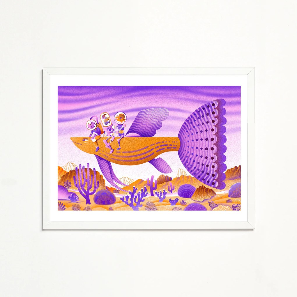 Dávid Soboň | Desert Journey Rám: Černý, Velikost: 40 x 60 cm
