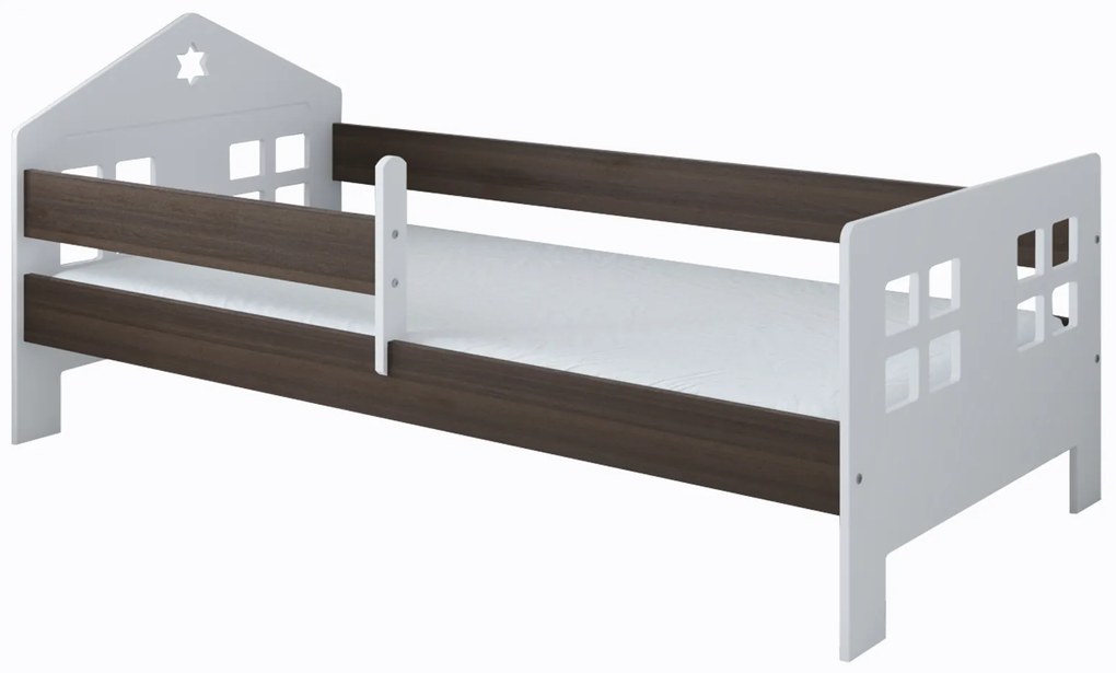 BabyBeds Dětská postel POLA Velikost postele: 160x80 cm, Barevné provedení: Olše, Úložný prostor: Ano, s úložným prostorem Bílá