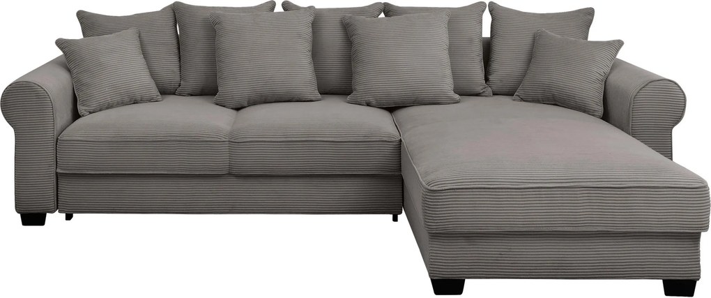 XXXLutz ROHOVÁ SEDAČKA, textil, hnědá MID.YOU - Sedací soupravy - 002220047328