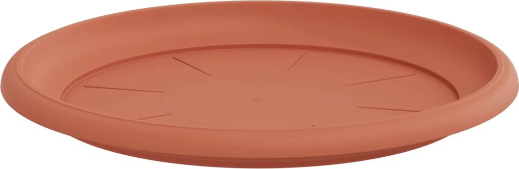 Květináče 6 ks Cihlově červená Ø 39 x 32 cm Plast 3403274