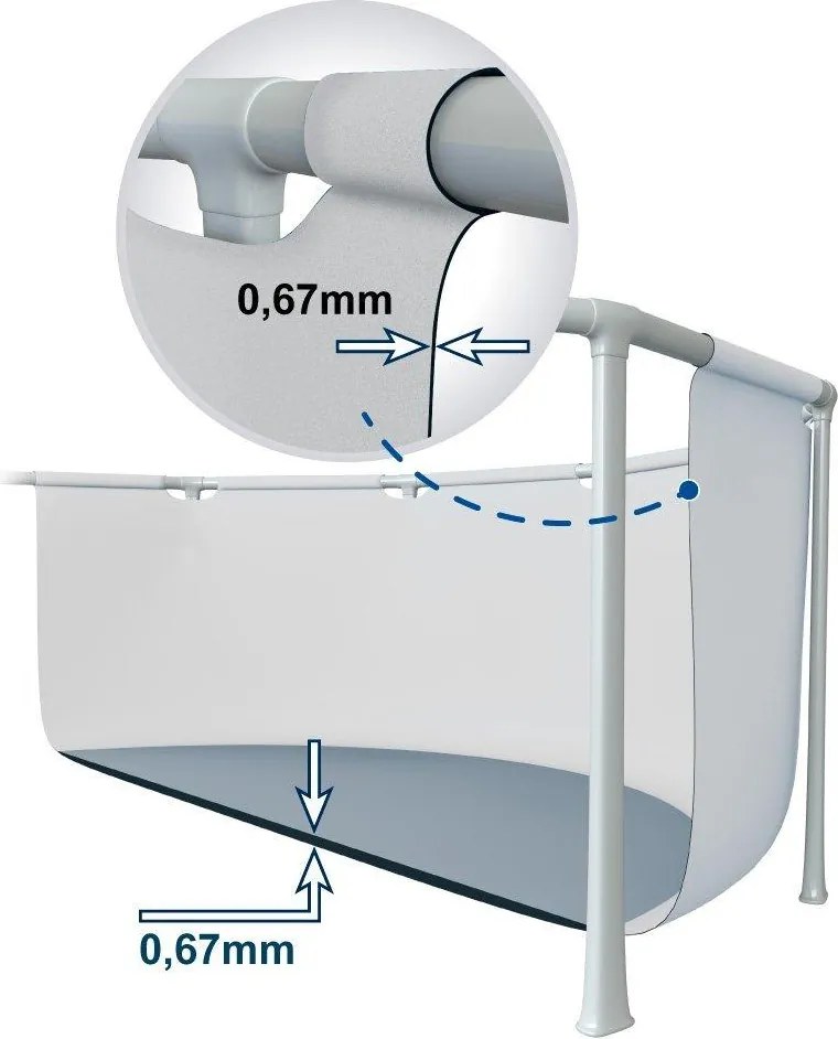 Intex Rectangular Ultra Frame XTR 975 x 488 x 132 cm 26374NP