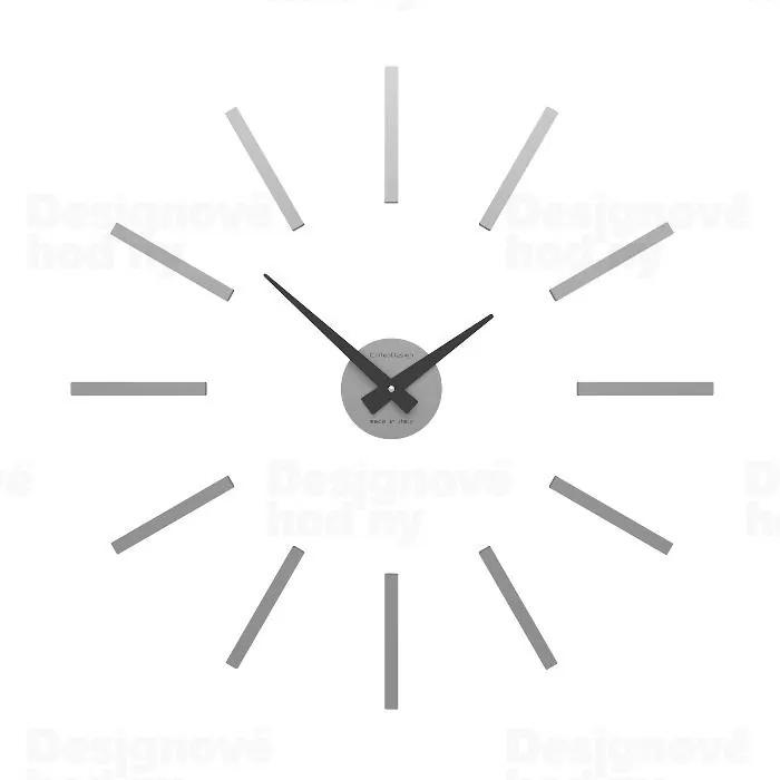 CalleaDesign 10-301 bílá-1 - ral9003 62cm nalepovací hodiny