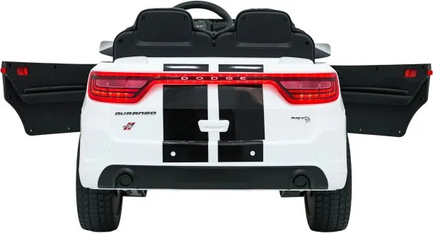 Elektrické autíčko Dodge Durango bílé