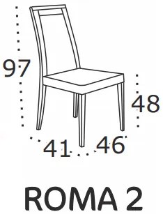 Drewmix Jídelní židle Roma 2