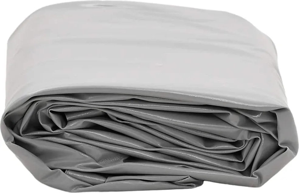 Plachta šedá 1 x 2,5 m 650 g/m² 156042
