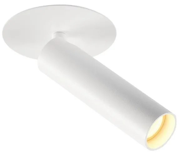 KARPO 30 jednoduché bodové svítidlo, stropní vestavné svítidlo, plochá rozeta, bílé, 7,5 W LED, 3000
