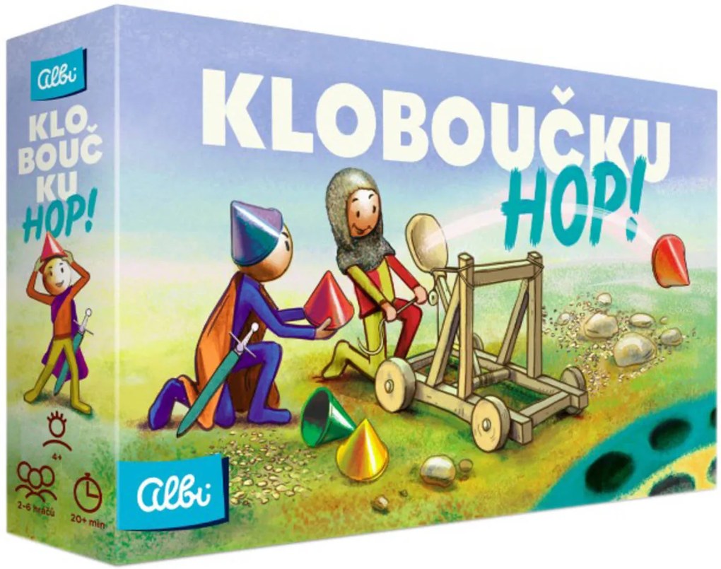 ALBI HRA Kloboučku hop! *SPOLEČENSKÉ HRY* ala6x