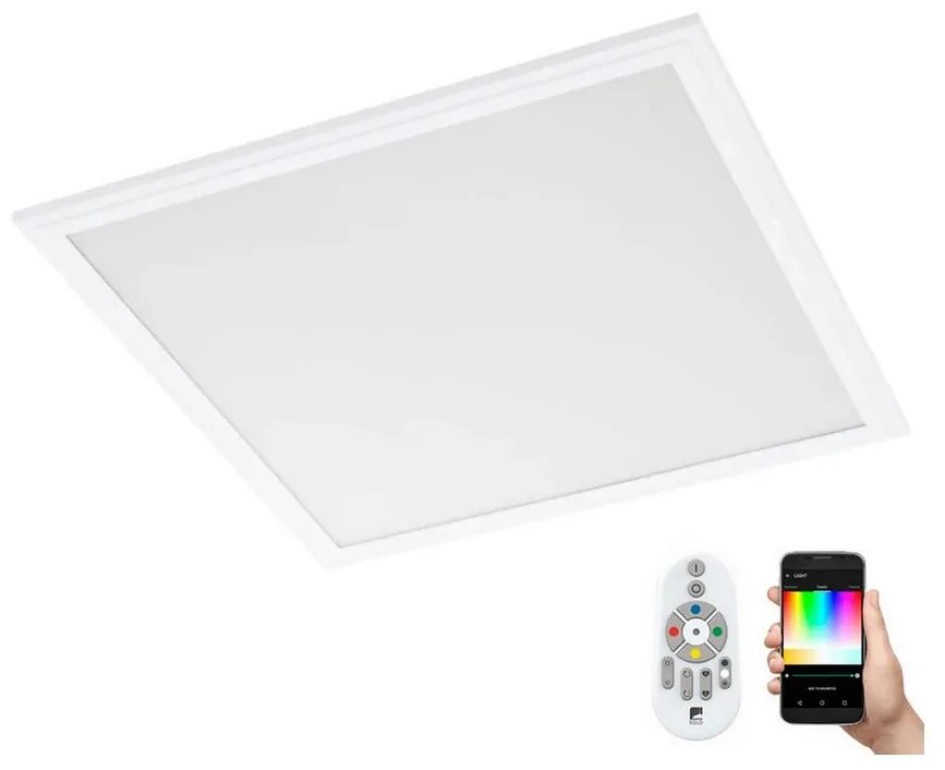 Eglo | Eglo 32547 - LED RGBW Stmívatelný podhledový panel SALOBRENA-C 34W/230V bílá+ DO | EG32547