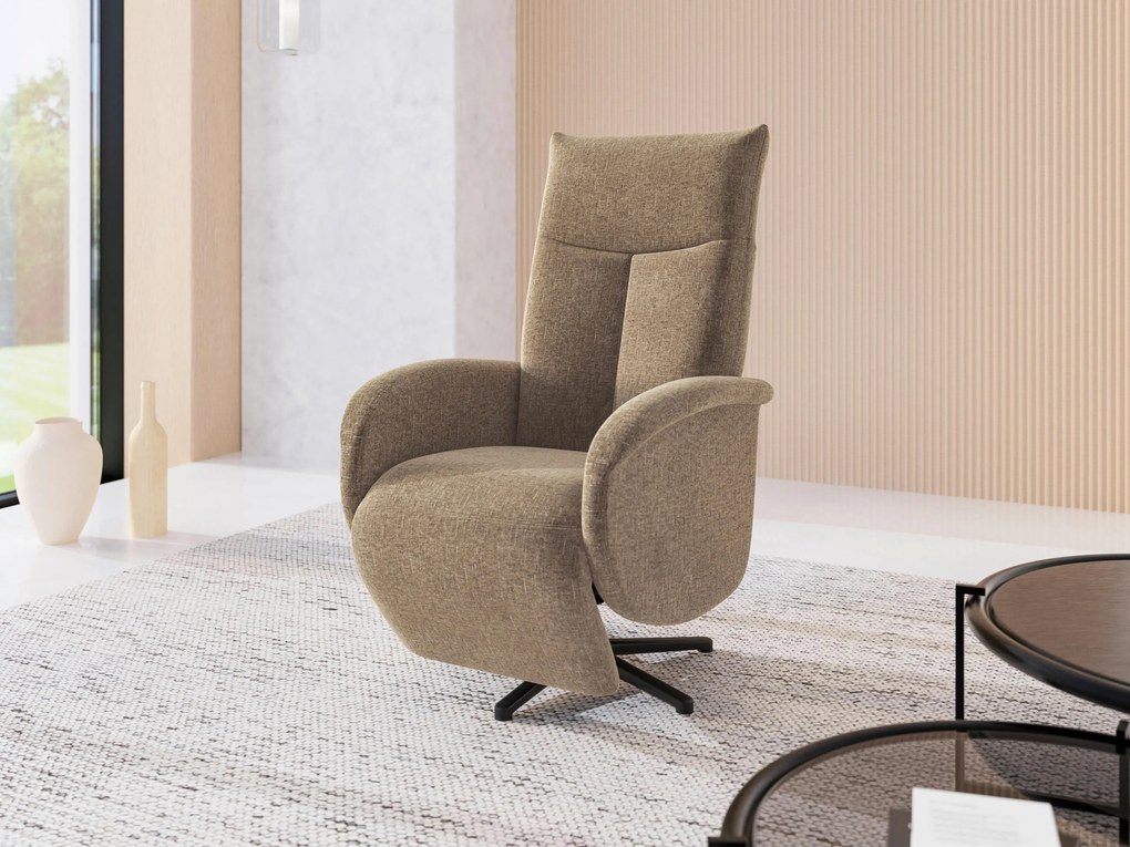 XXXLutz RELAXAČNÍ KŘESLO, textil, světle hnědá Sit & More - Online Only křesla & taburety - 0001440258G8