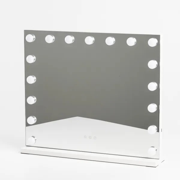 BRILAGI - LED Stmívatelné make-up zrcadlo HOLLYWOOD LED/15W/230V 60x50 cm bílá