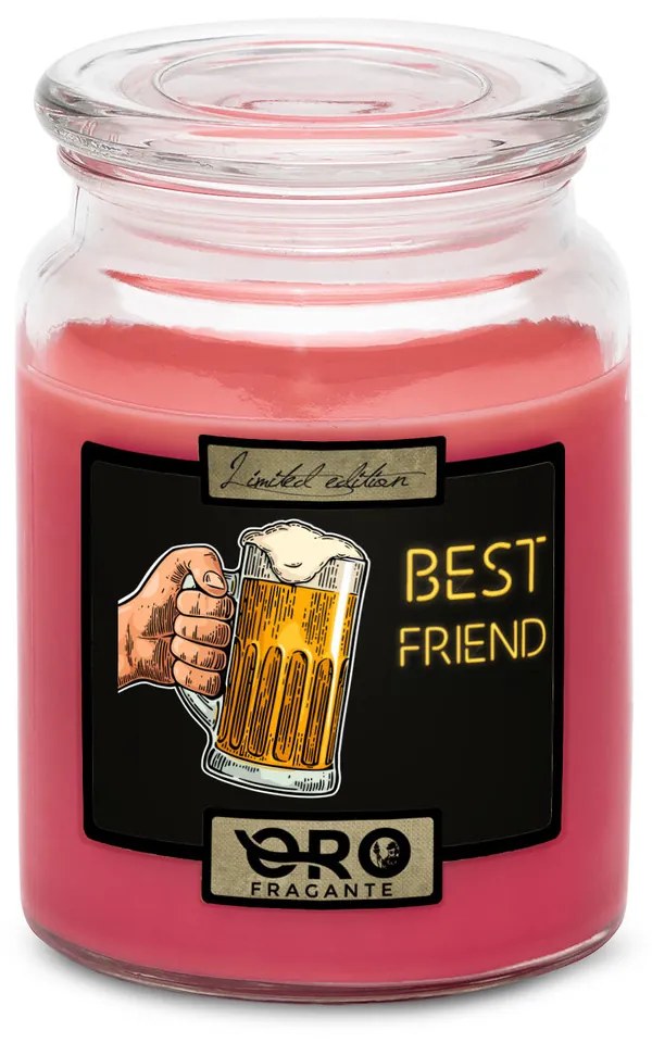 Svíčka Beer friend (Vůně svíčky: Višně v čokoládě)