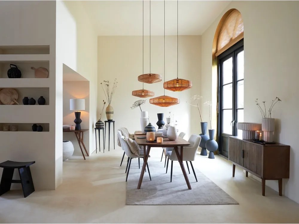 Konzolový stolek z masivu akácie v tmavě přírodní barvě 44x160 cm Quenza – Light & Living