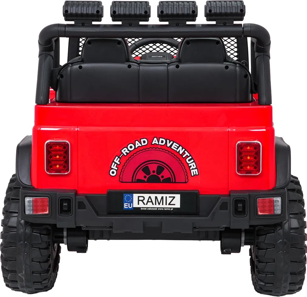 Ramiz Auto Jeep BEAST 4x4 červené