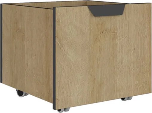 NANO | TV stolek NA10 se zásuvkou | 120 cm | dub riviera