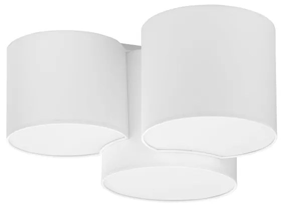 TK LIGHTING Stropní svítidlo - MONA 3441, 230V/15W/3xE27, bílá