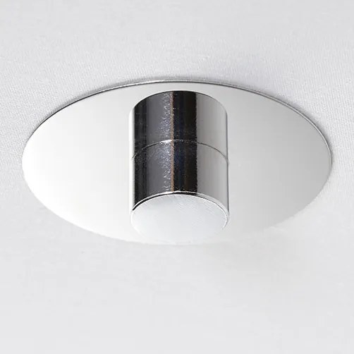 Brilliant 93522/22 Stropní lustr ANDRIA světle šedá textilie, průměr 60cm