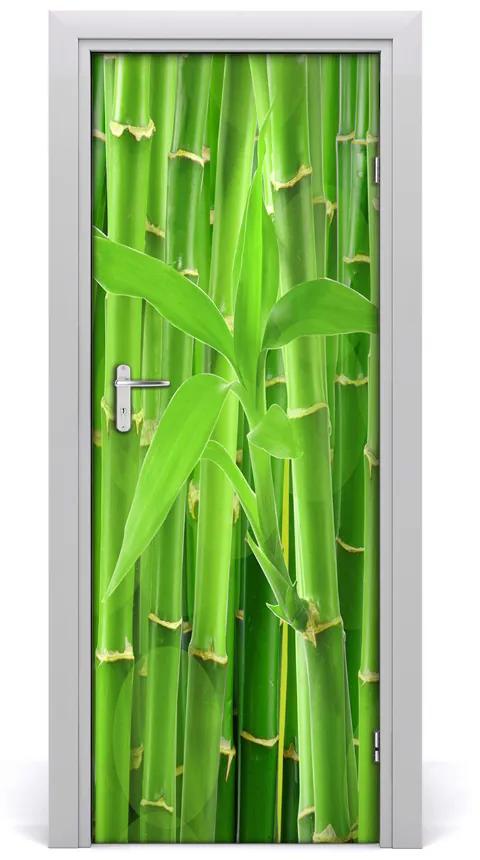 Fototapeta na dveře Bambusový les 95x205 cm