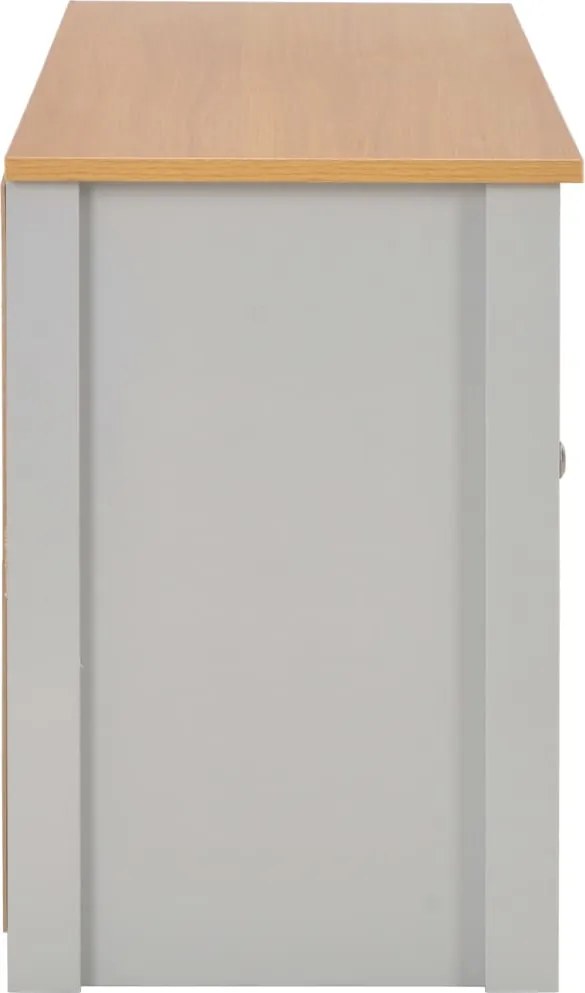TV stolek šedý 120 x 39 x 58 cm 283740