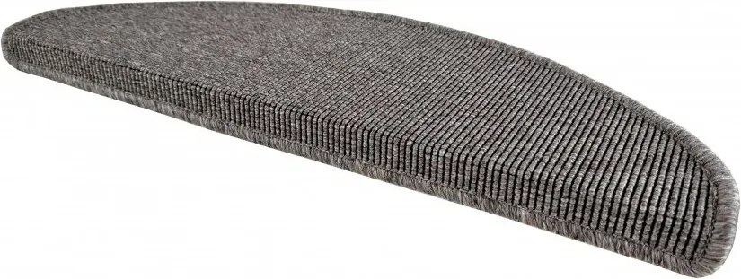 Vopi Nášlapy na schody Nature NEW hnědá půlkruh, samolepící - 24x65 půlkruh (rozměr včetně ohybu)