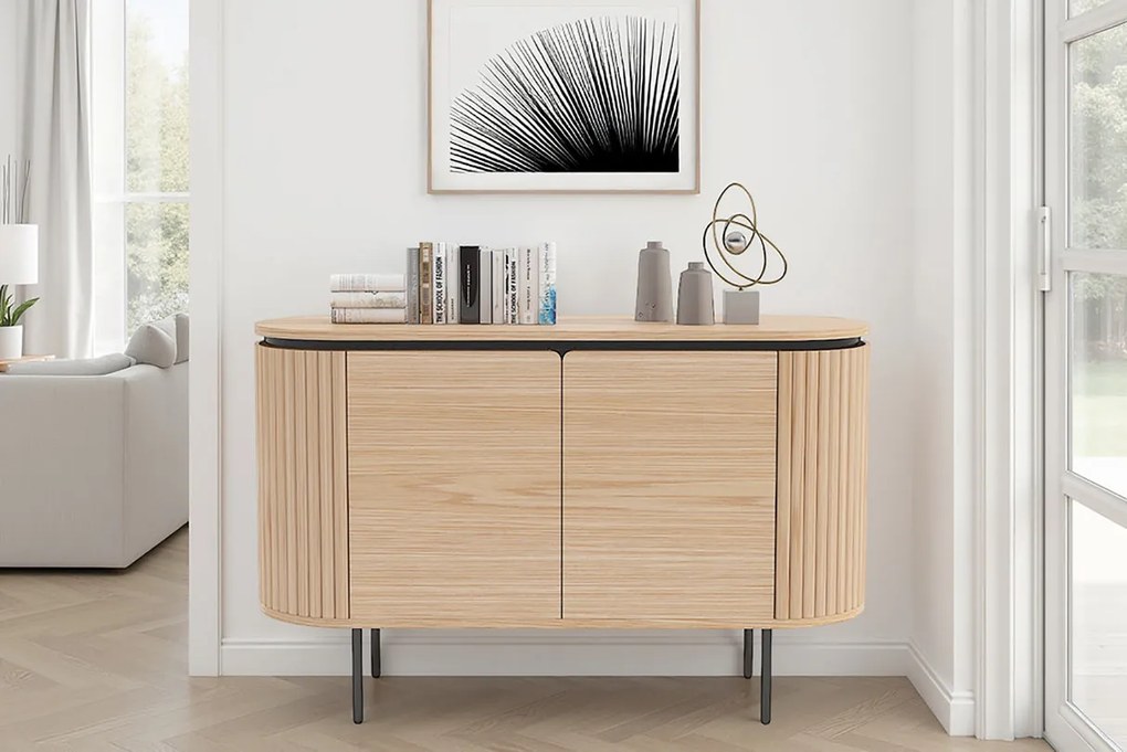 Invicta Dřevěná komoda ATELIER 120 cm dub 47452