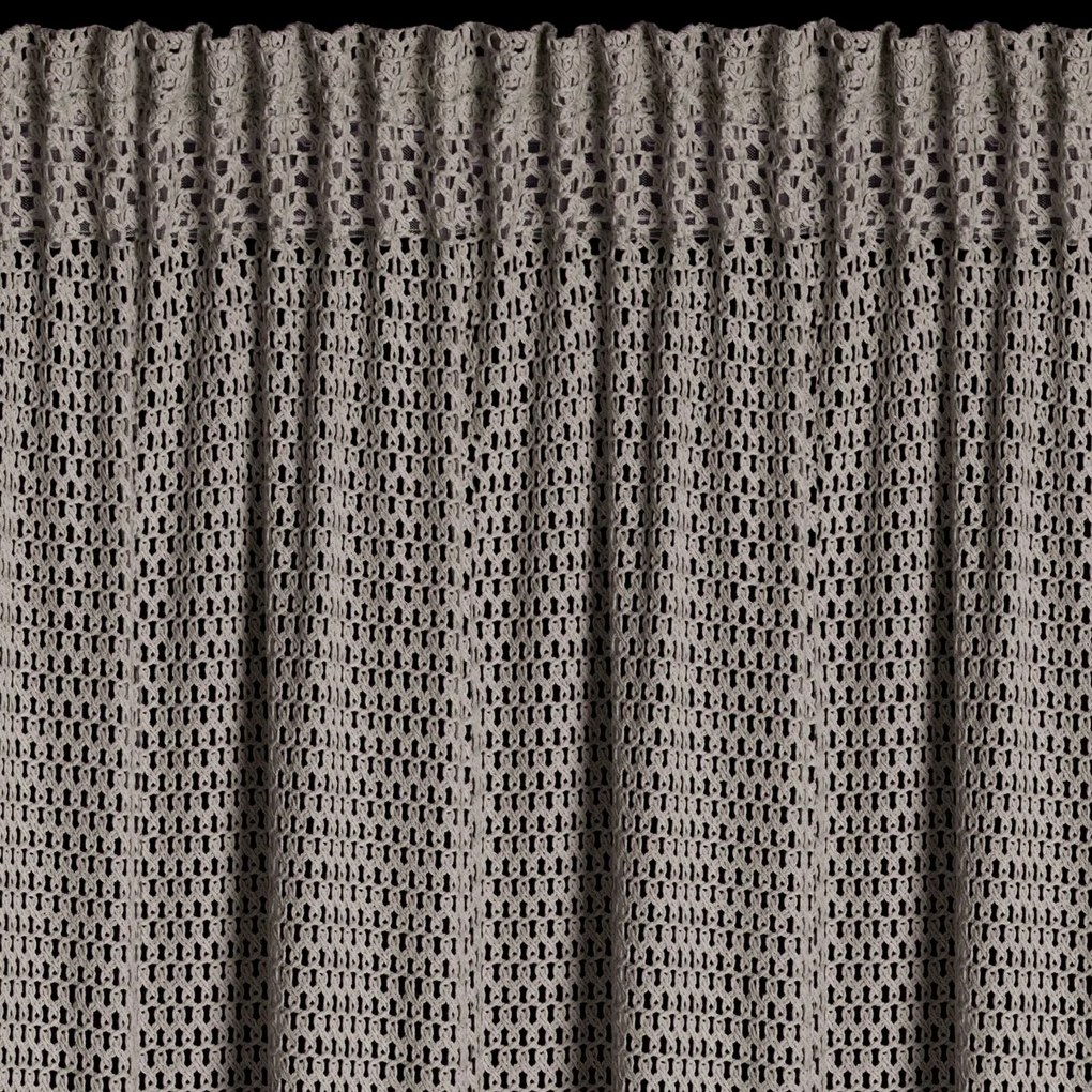 ZÁVĚS NA PÁSCE GABBY 140X270 CM BÉŽOVÝ