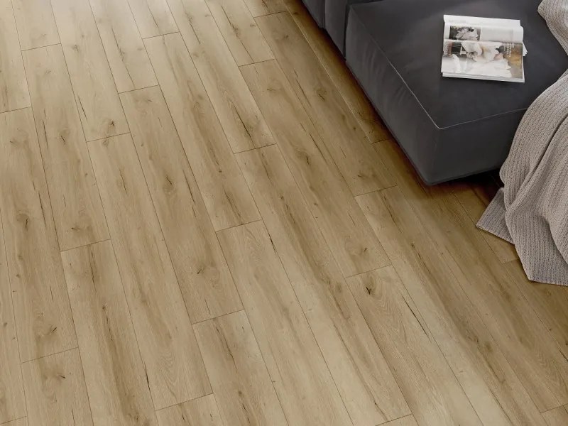 Mexen Buffalo vinylové panely 1227 x 187 mm LVT Dryback 2,5 mm, PVC podklad, 4 V-spára, Dub - F1307-1227-187-255-4V1-01