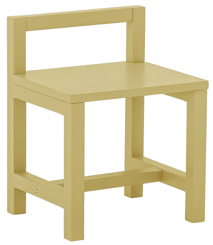 Bloomingville Mini Židle Rese, žlutá, MDF - 82051554