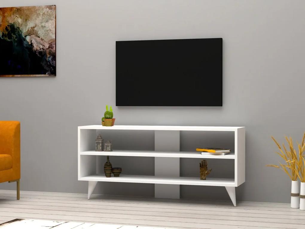 TV stolek ONE 120 cm bílý