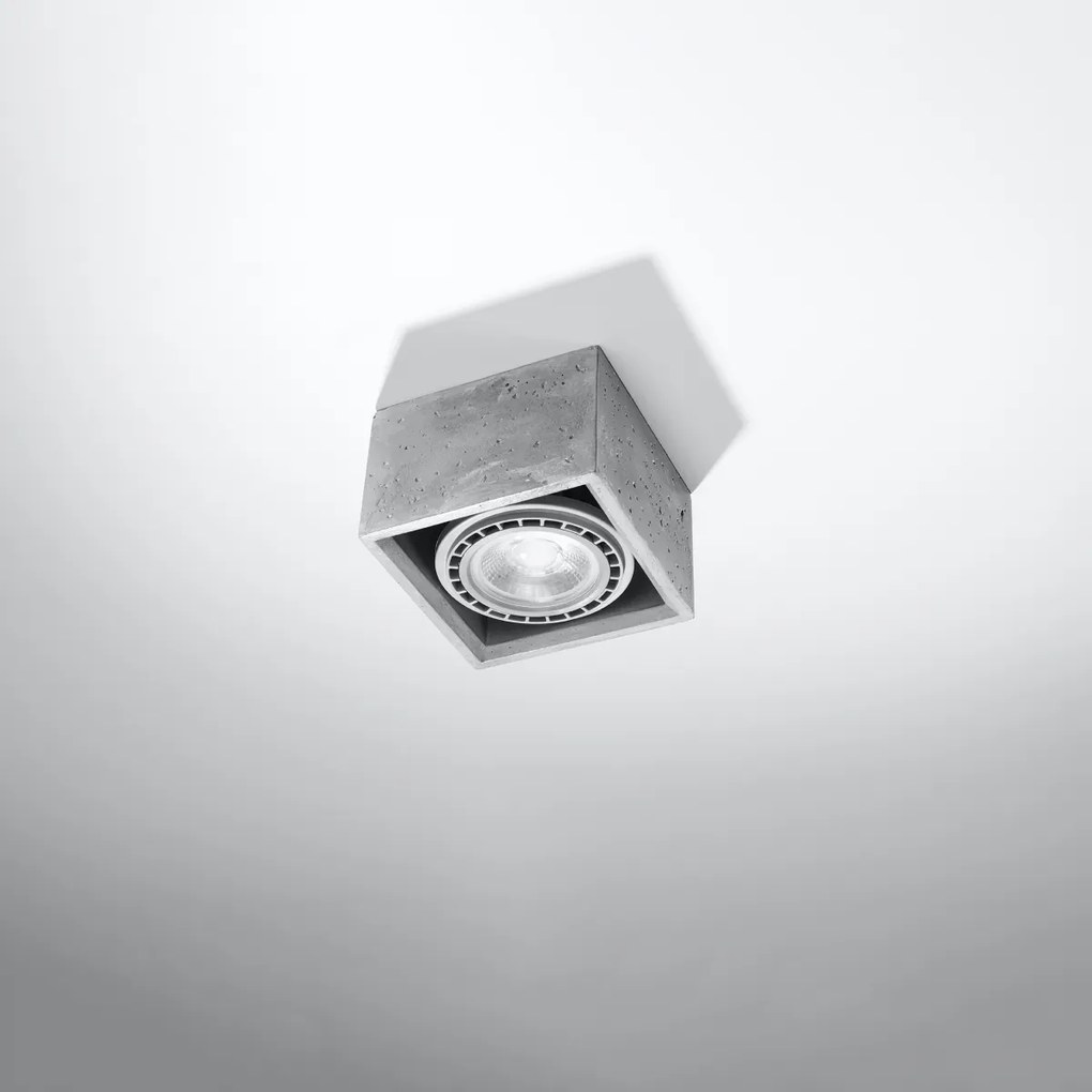 Sollux Lighting Stropní svítidlo QUATRO 1 beton