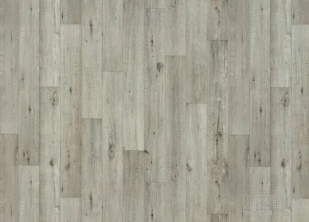 Breno PVC TOPTEX Tasmanian Oak 096L – světle šedé dřevo, šíře 500 cm